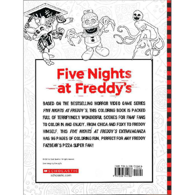 5 nights at freddys chica coloring pages